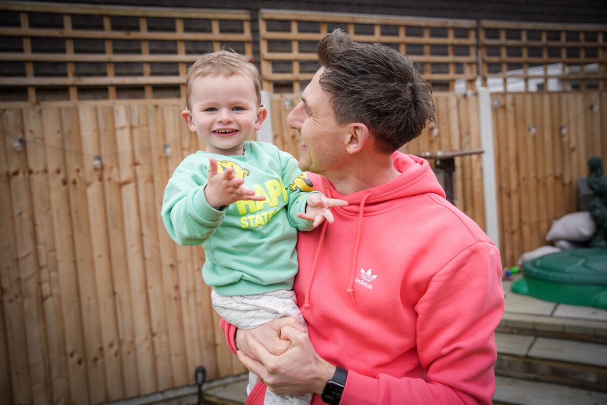 Danny's advice for dads | National Deaf Children's Society