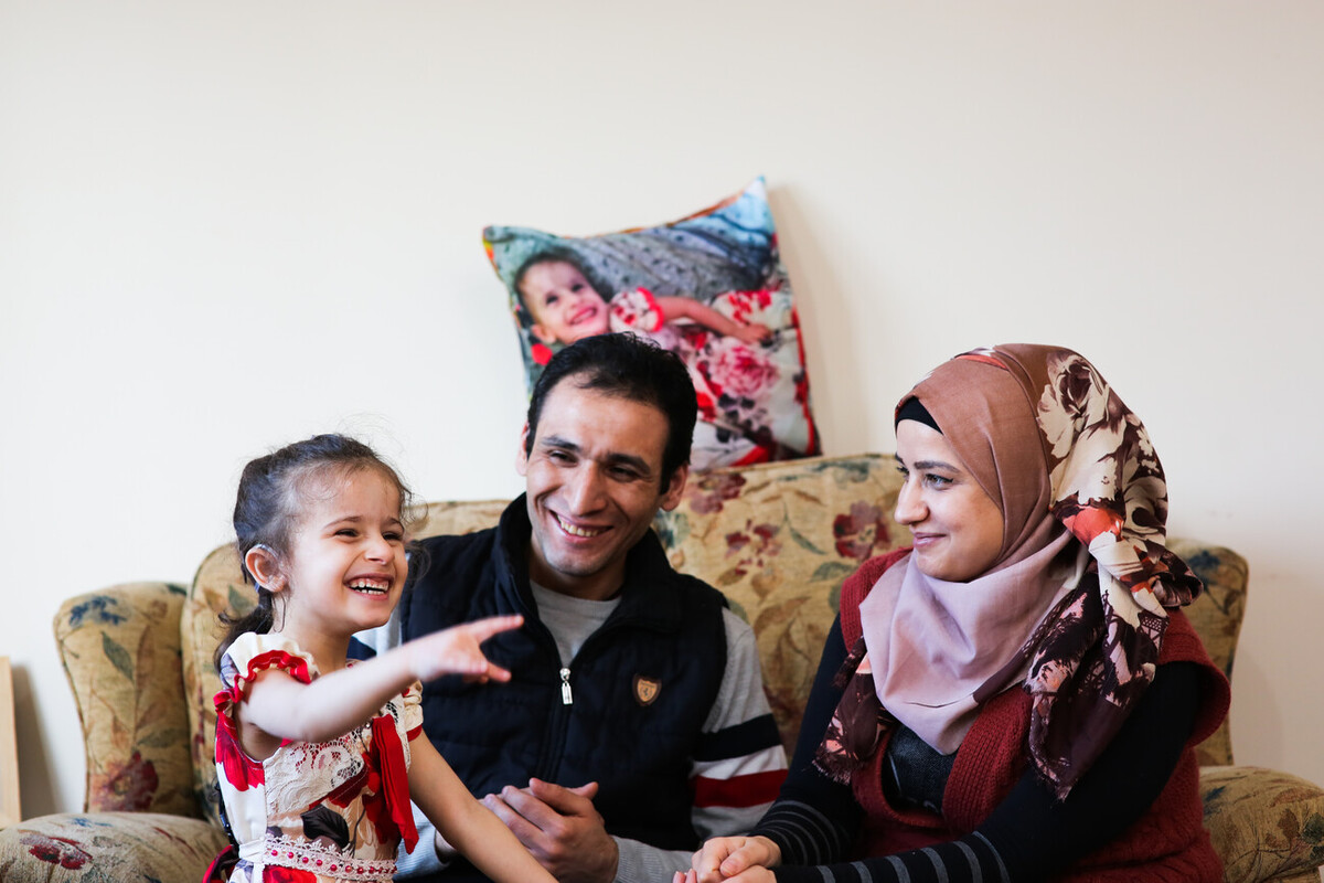 Sign language helped a Syrian family settle in Northern Ireland
